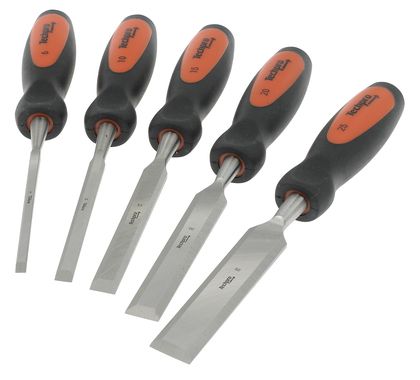 Trousse de 5 ciseaux à bois - Foussier