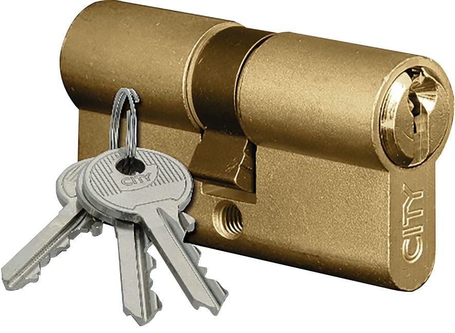 Cylindre CITY 5G Laiton numéro stock 5503 - Foussier