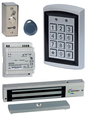 Kit complet prêt a poser contrôle d’accès - Foussier Quincaillerie