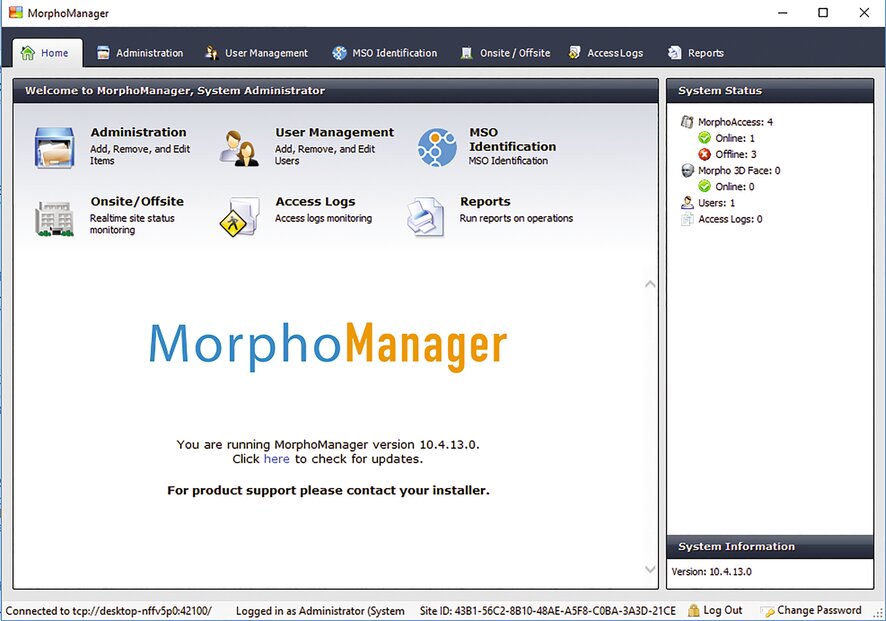 Logiciel MORPHOMANAGER PACK LIGHT - Foussier Quincaillerie