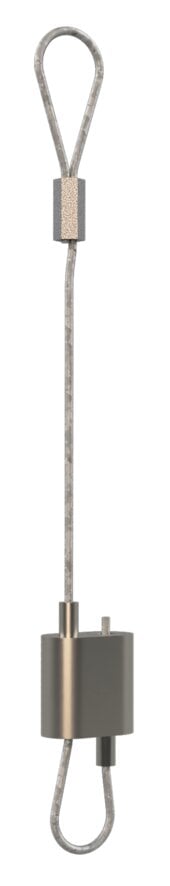 Filin et bloque filin terminaison boucle Charge maximale 35 kg - Foussier