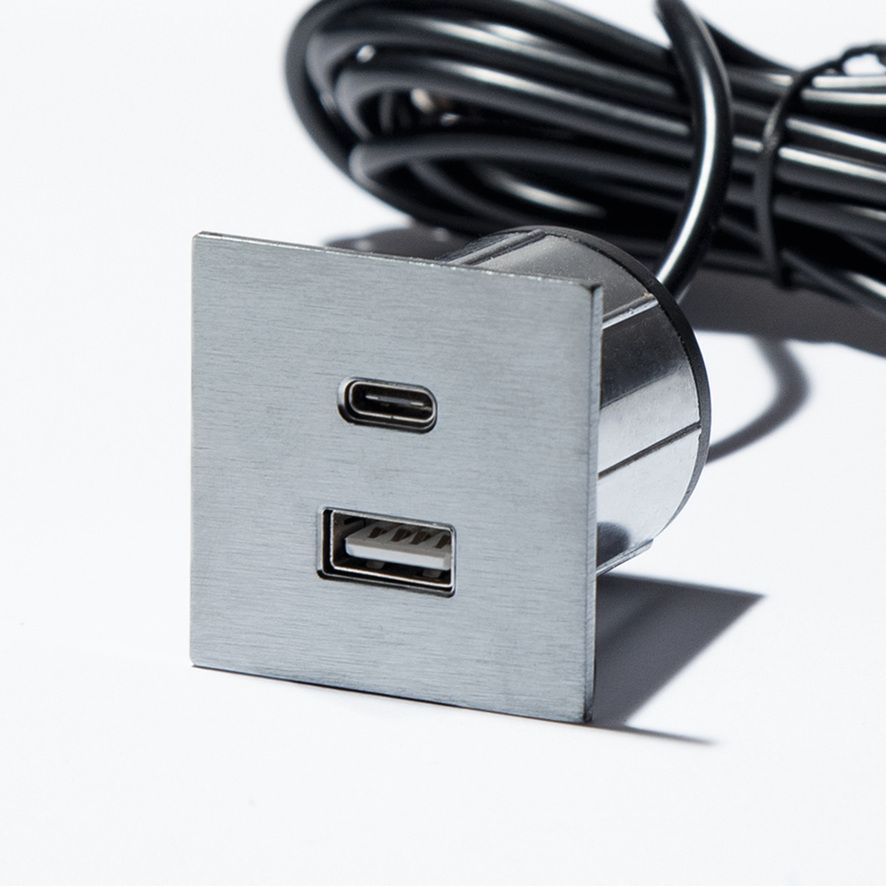 Bloc-prises USB Versapick Carré - Foussier