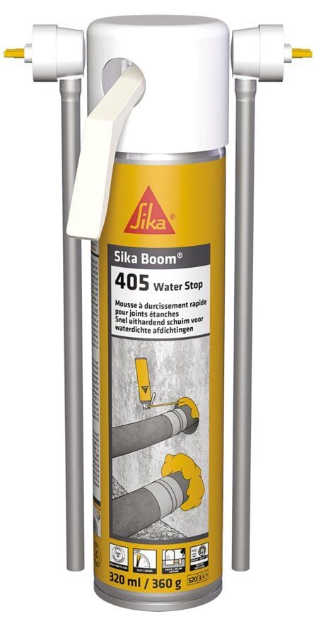 Mousse PU SIKA BOOM 405 WATER STOP Aérosol - Foussier
