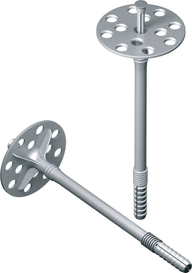 Fixation pour isolant KI 10 Avec clou plastique renforcé - Foussier