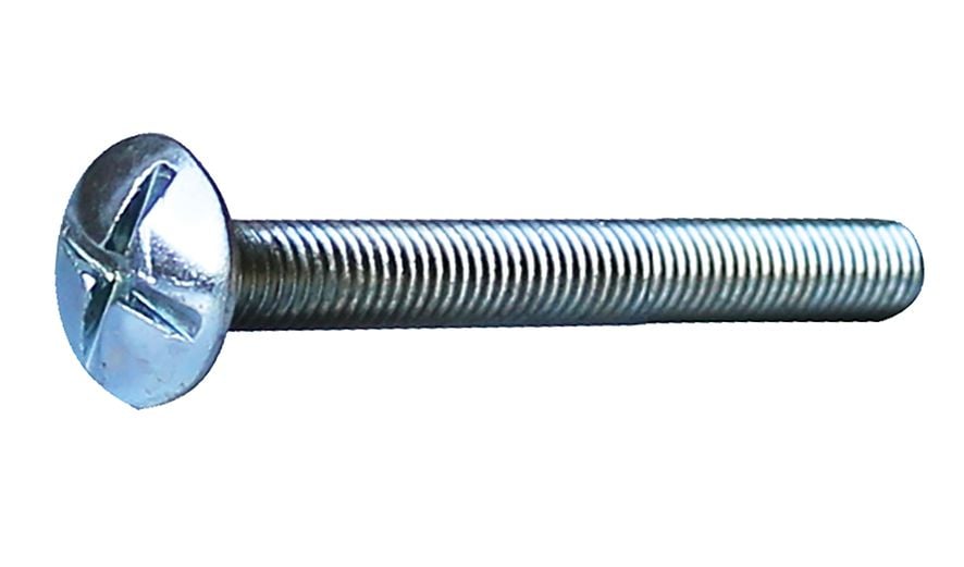 Vis poêlier Acier zingué blanc - Foussier