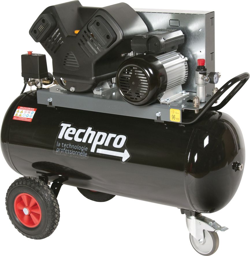 Compresseur 100 L TP20/100 avec support porte outils - Foussier
