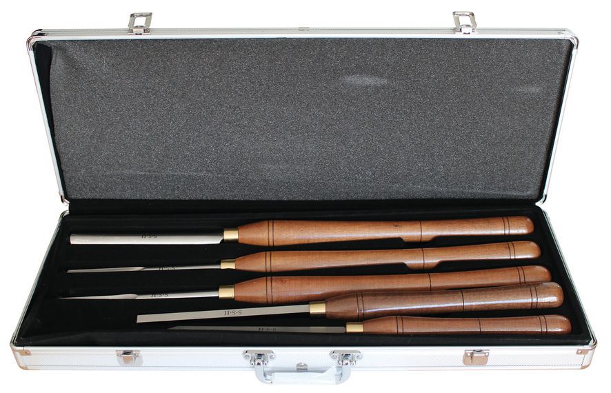 Coffret de 5 outils de tournage - Foussier