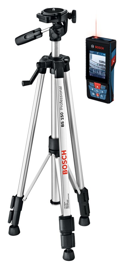 Télémètre laser connecté avec caméra GLM 150-27C + trépied - Foussier