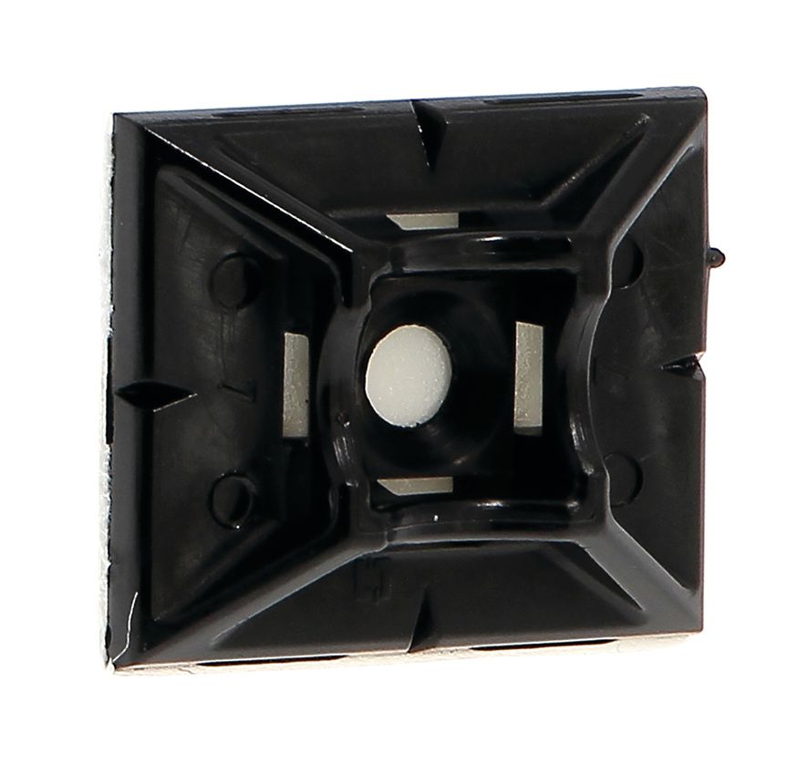 Embase adhésive pour collier colring Noire - Foussier